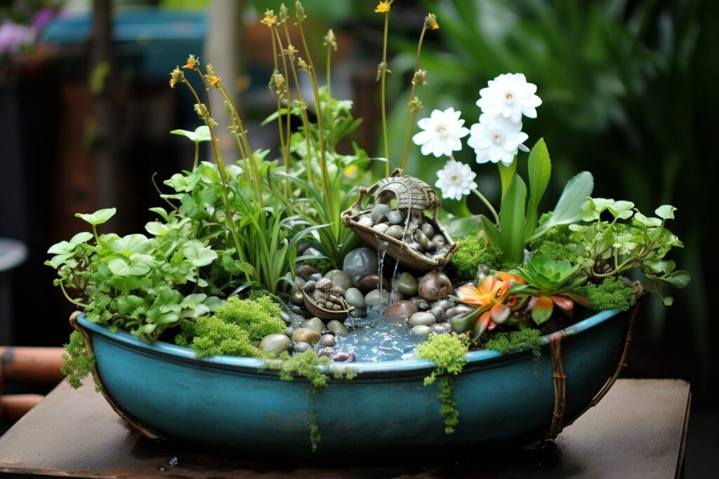 Container Water Gardens: Miniature Aquatic Paradises ~ CasualSelf.com
