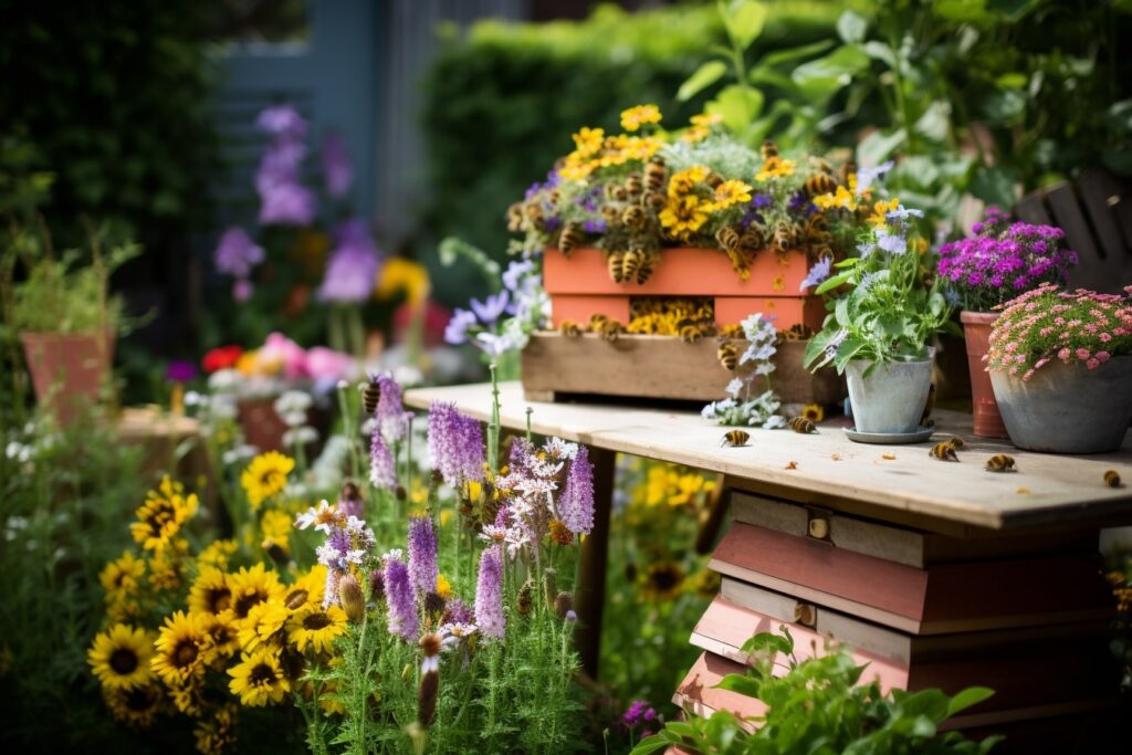 Gardening for Bees: Creating Bee-Friendly Gardens ~ CasualSelf.com