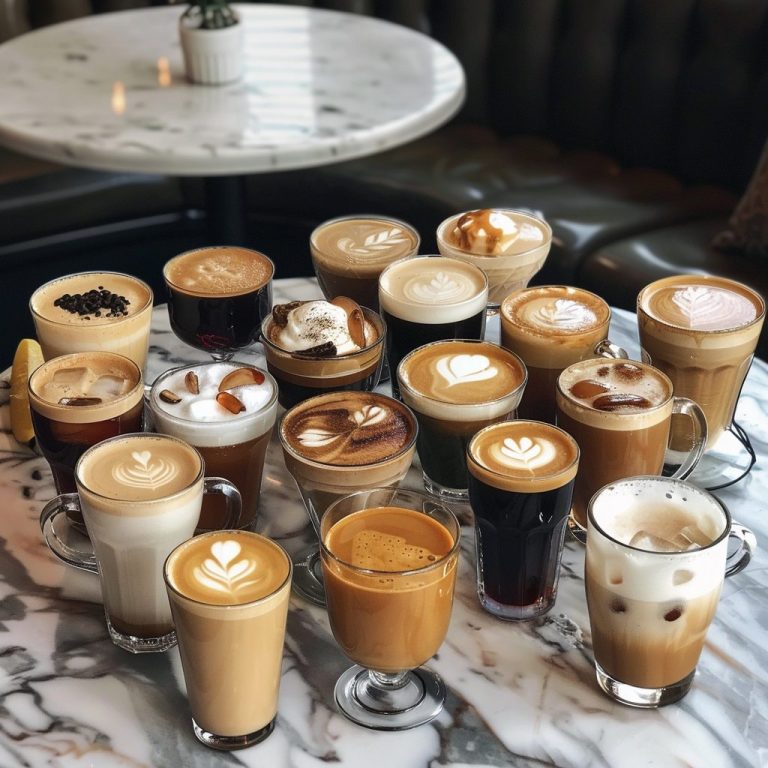 30 Different types of coffee drinks explained ~ CasualSelf.com